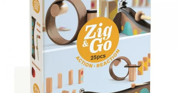 Zig And Go - Konstrukcijski Set, 28 DelovaNasmejani svet - igračke za decu