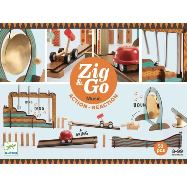 Zig And Go - Muzički Konstrukcijski Set, 45 DelovaNasmejani svet ...