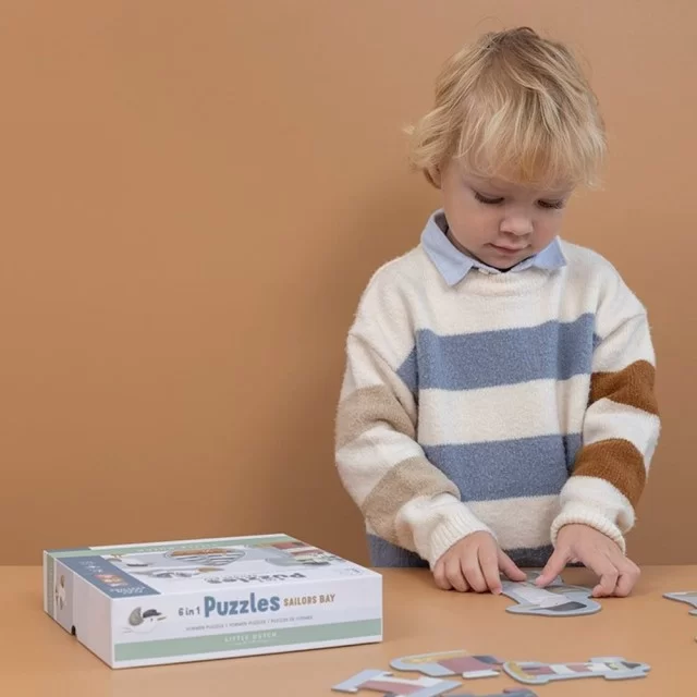Puzzle 6 U 1 - Sailors BayNasmejani svet - igračke za decu