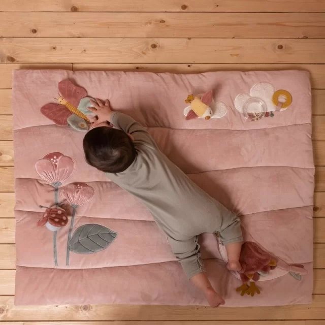 Podloga Za Bebe Sa Aktivnostima - Flowers & ButterfliesNasmejani svet ...